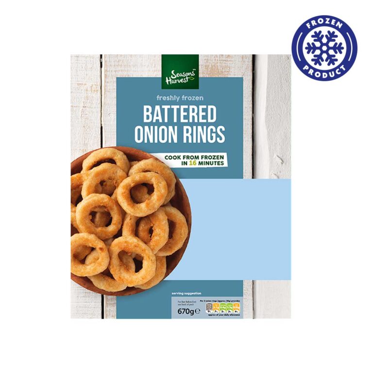 Johnny's Onion Rings 8×15g | Heron Foods