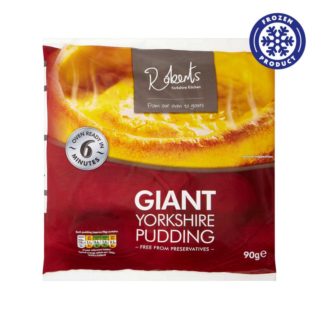 Roberts Giant Yorkshire Pudding 90g | Heron Foods