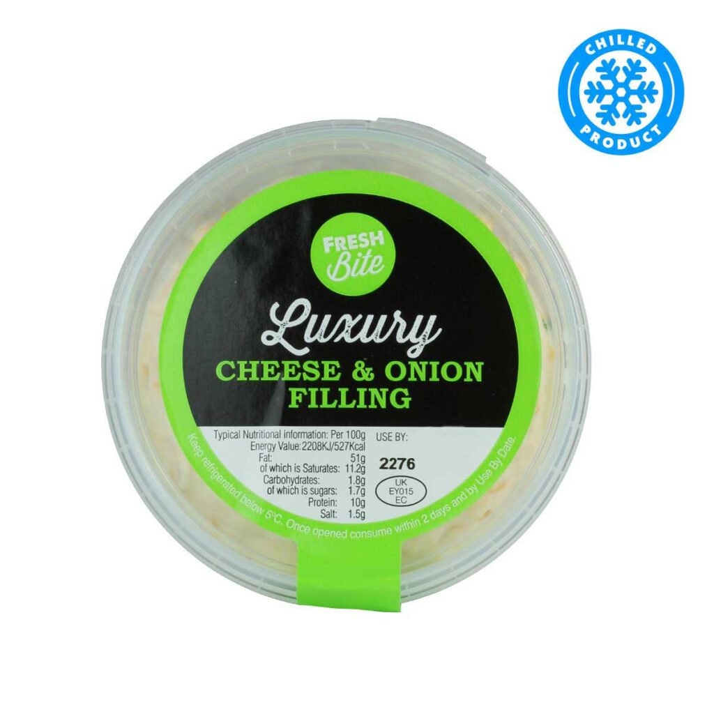 Luxury Cheese & Spring Onion Filling 160g | Heron Foods