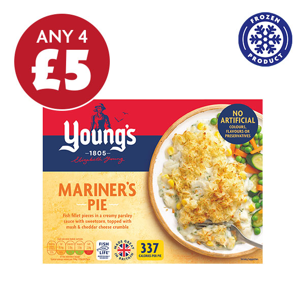 Young's Mariner's Pie 300g | Heron Foods
